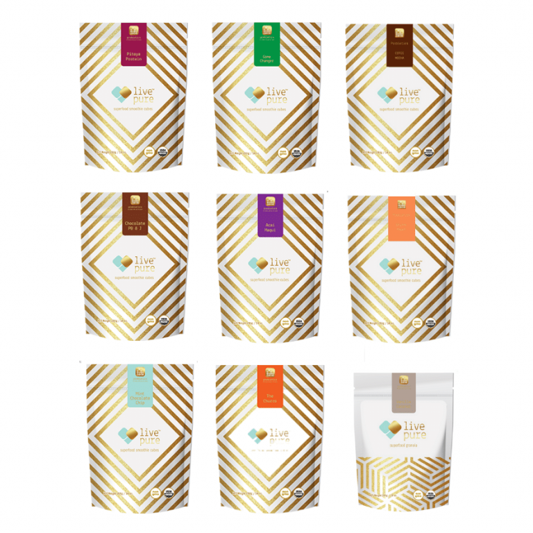 Smoothie Cube Shop - Live Pure